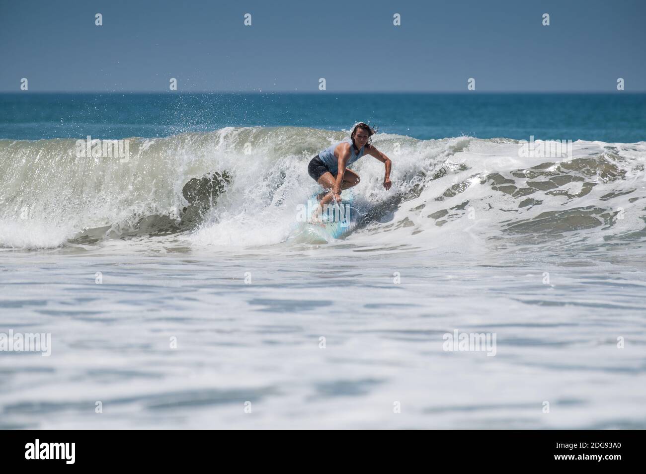 Varkala surfing hi-res stock photography and images - Alamy