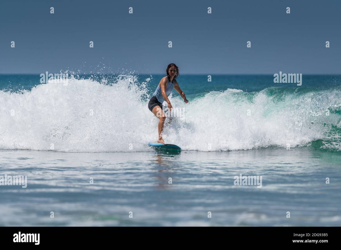 Varkala surfing hi-res stock photography and images - Alamy
