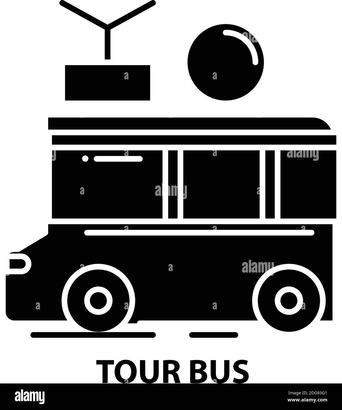 Highway coach Stock Vector Images - Alamy