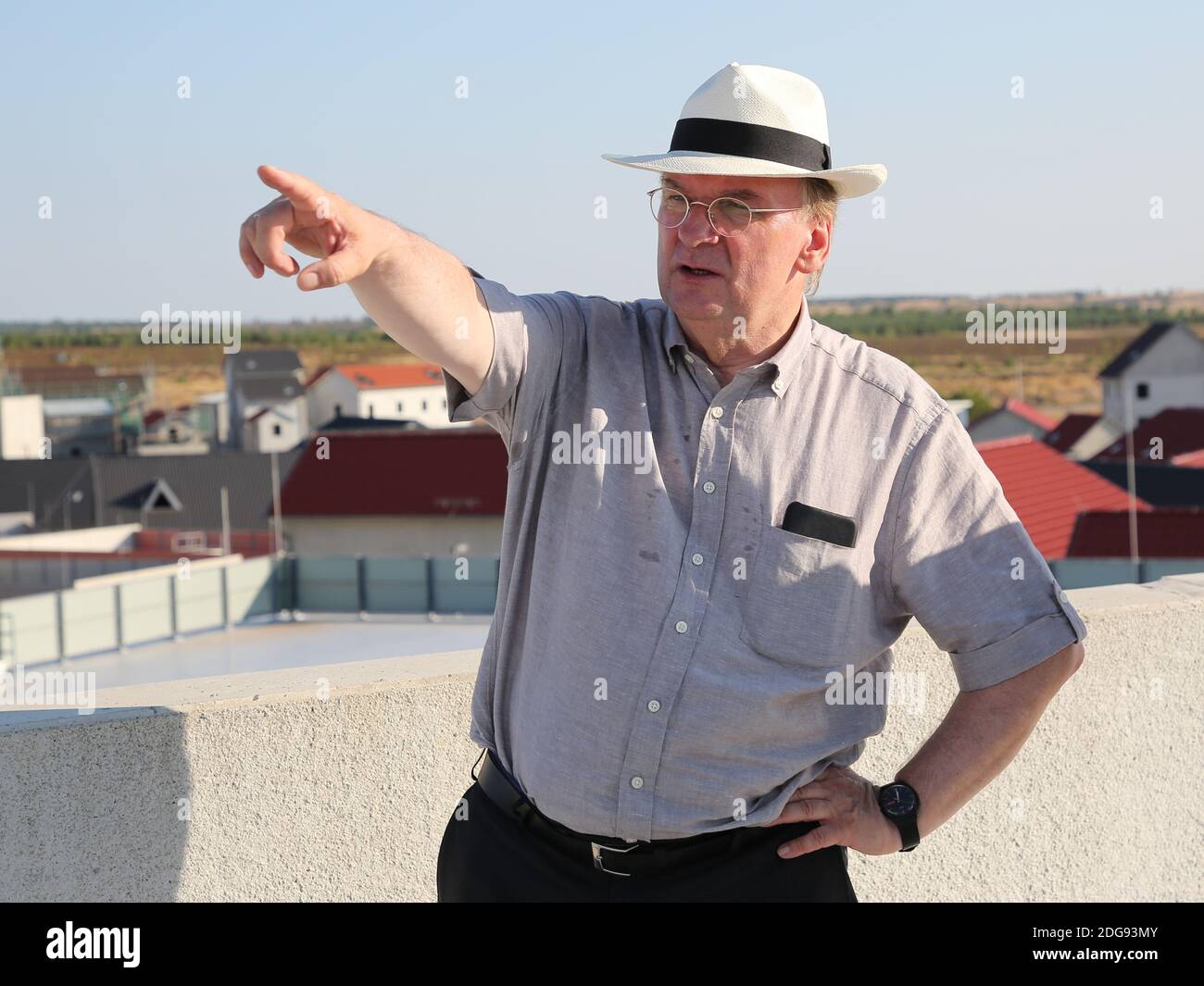 Prime Minister of Saxony-Anhalt Dr.Reiner Haseloff visiting the ...