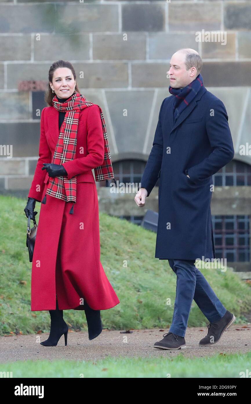 The Duke and Duchess of Cambridge, visit Cardiff Castle , in Cardiff ...
