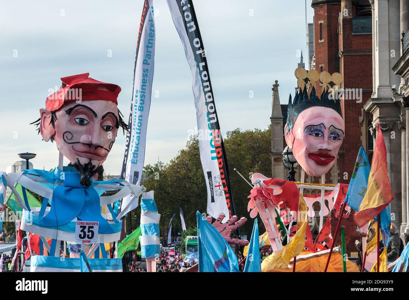 Lord mayor's show puppets london hi-res stock photography and images ...