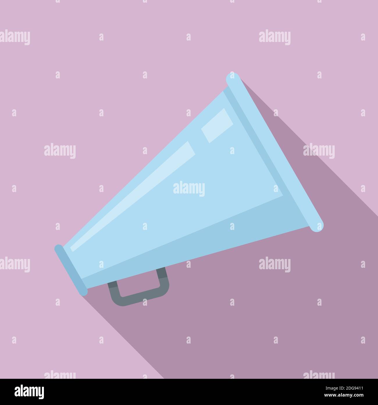 Stage director megaphone icon, flat style Stock Vector Image & Art - Alamy