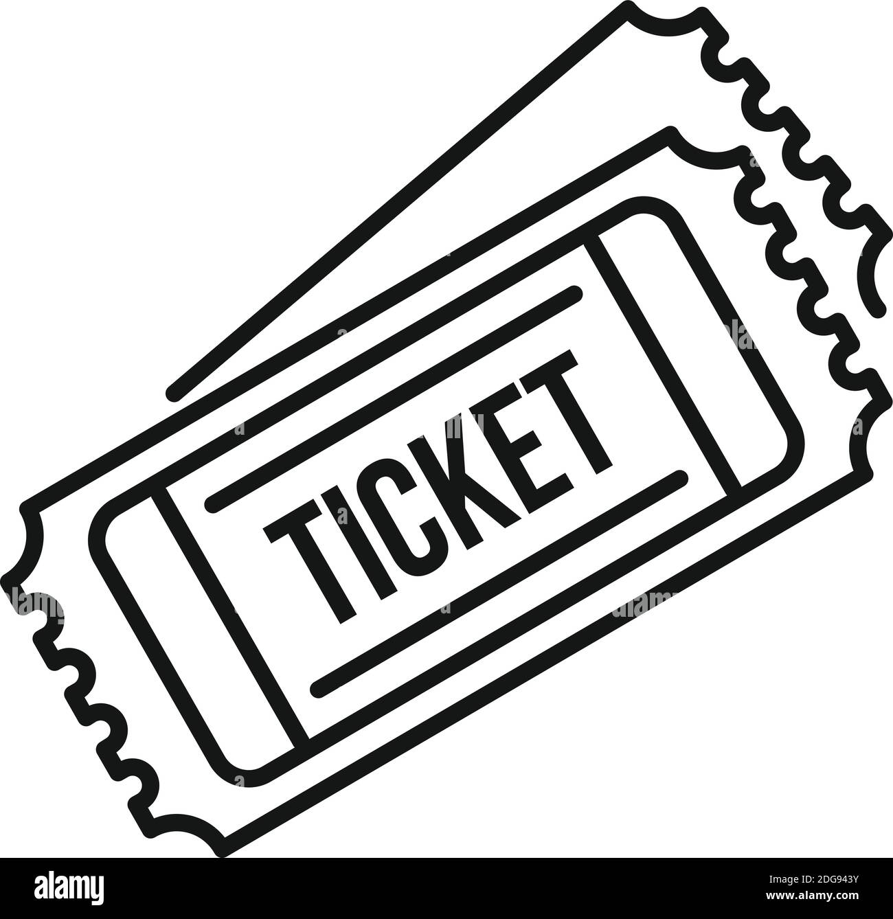 Vintage theater tickets Black and White Stock Photos & Images - Alamy