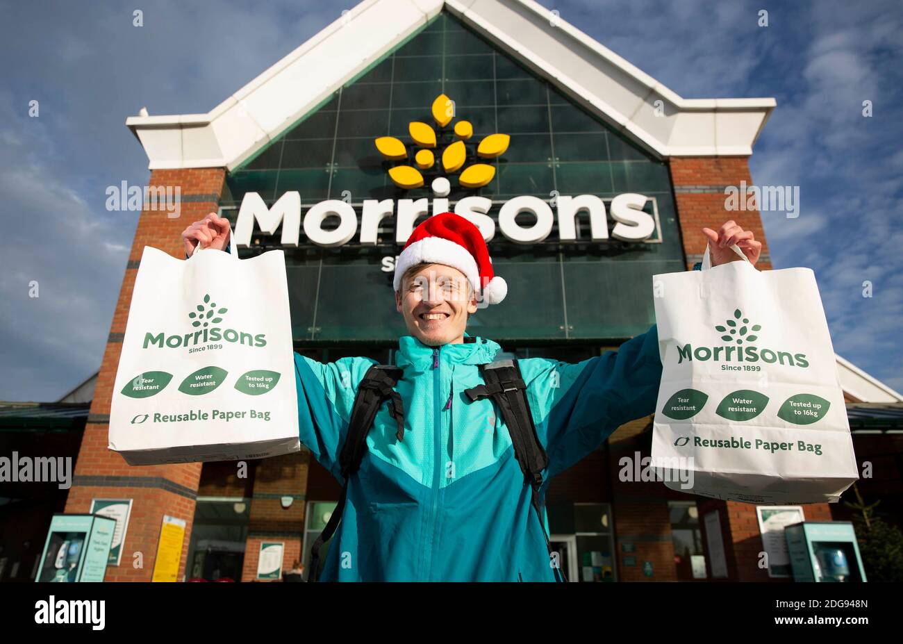 Morrisons deliveroo hi-res stock photography and images - Alamy