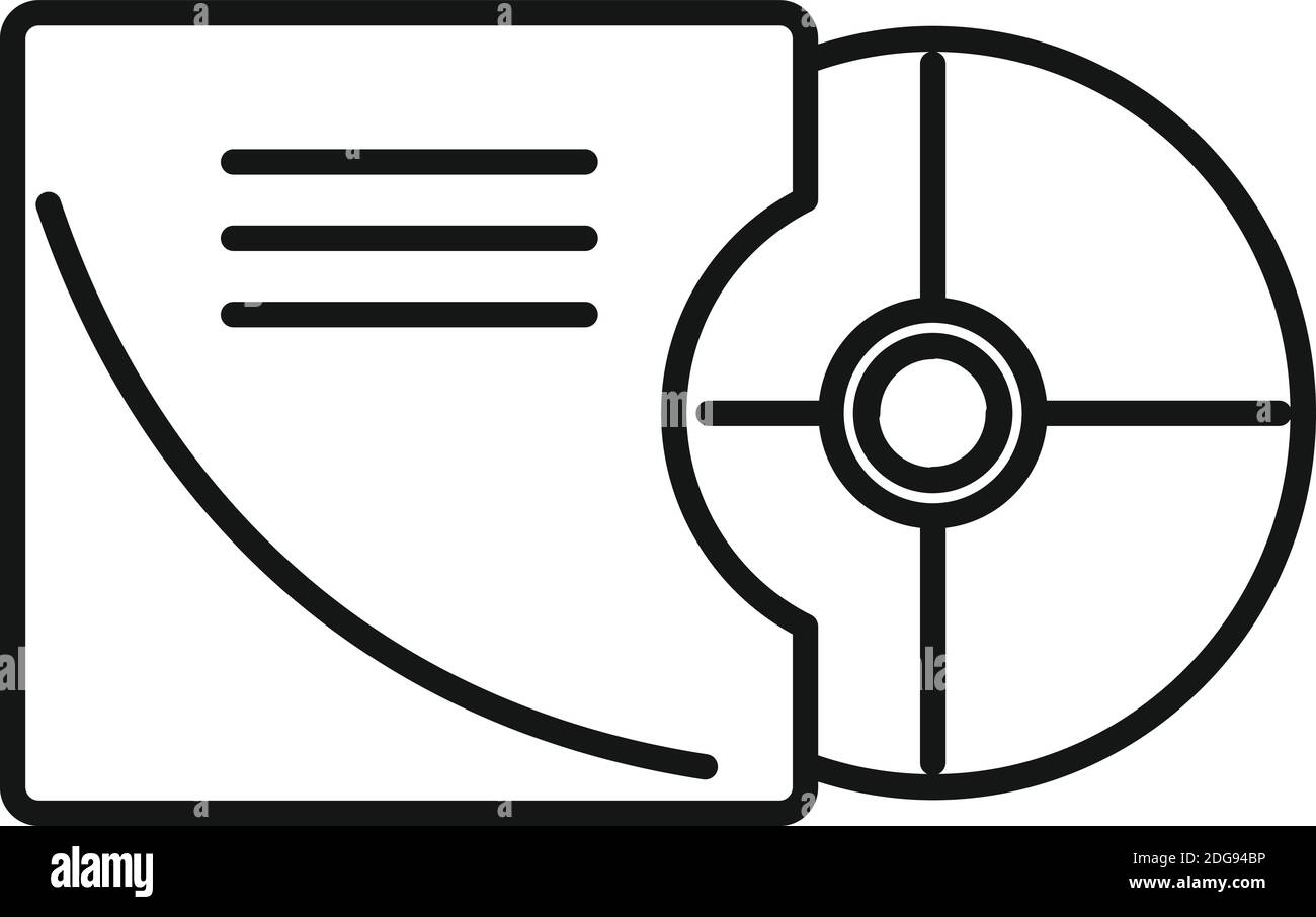 Stage director cd icon, outline style Stock Vector Image & Art - Alamy