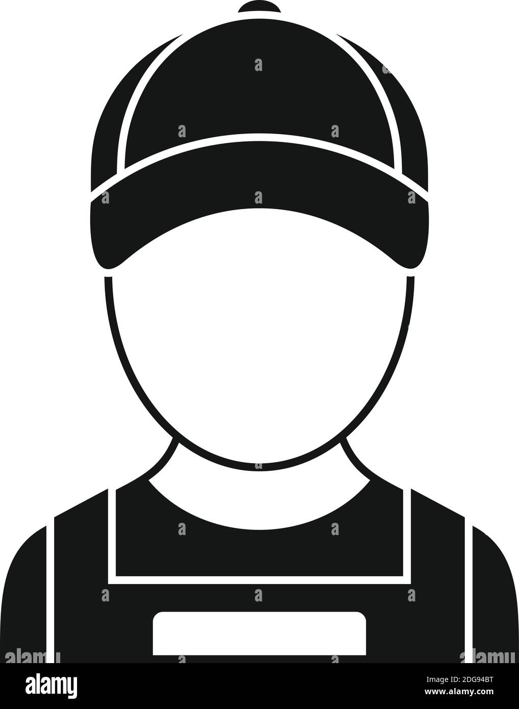 Cleaning service man icon, simple style Stock Vector Image & Art - Alamy