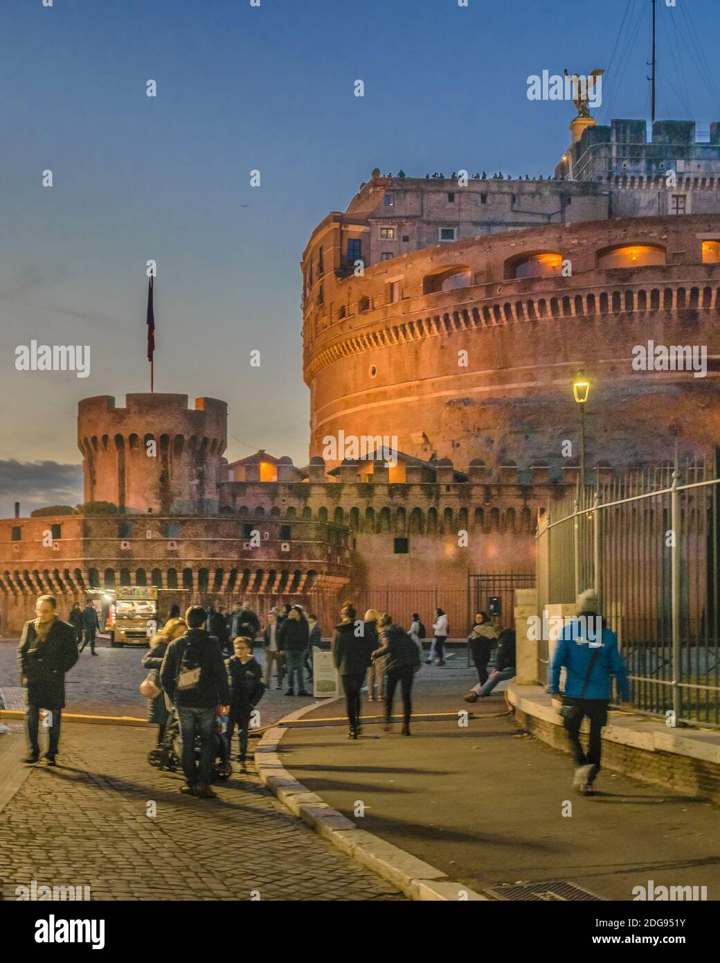 Saint Angel Castle, Rome, Italy Stock Photo - Alamy