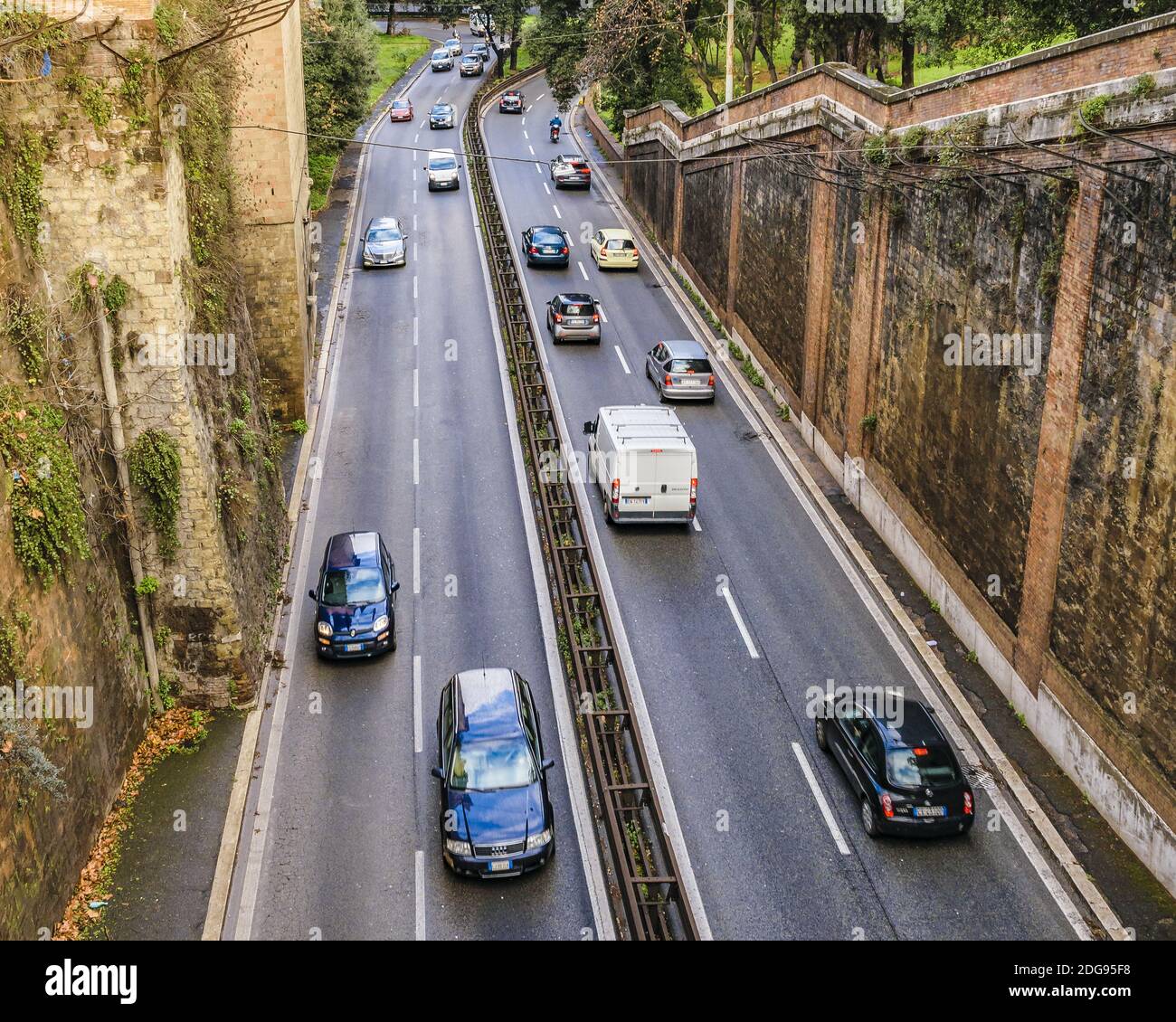 Rome avenue hi-res stock photography and images - Alamy