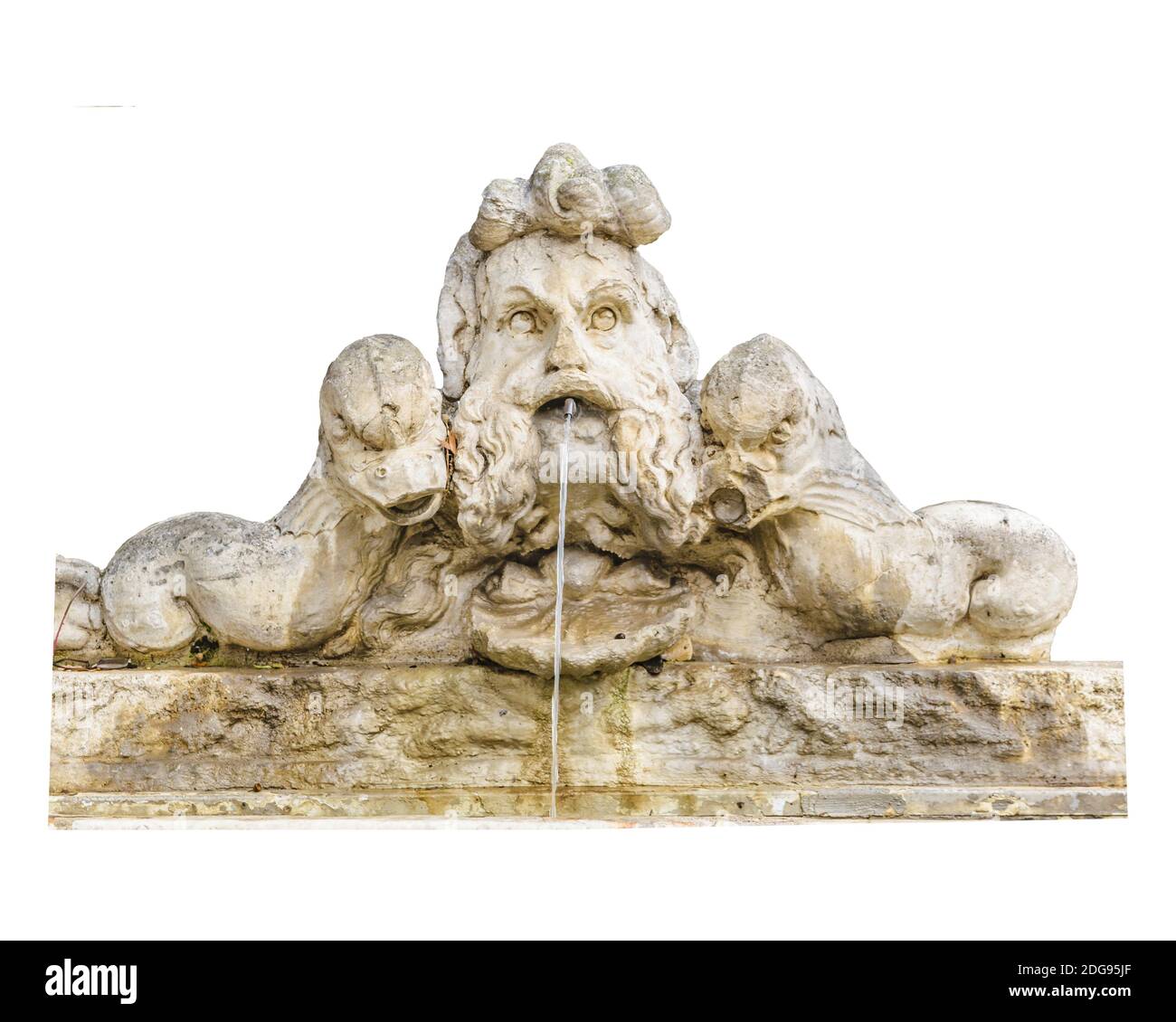 Sculptural Sprue Isolated Photo Stock Photo - Alamy