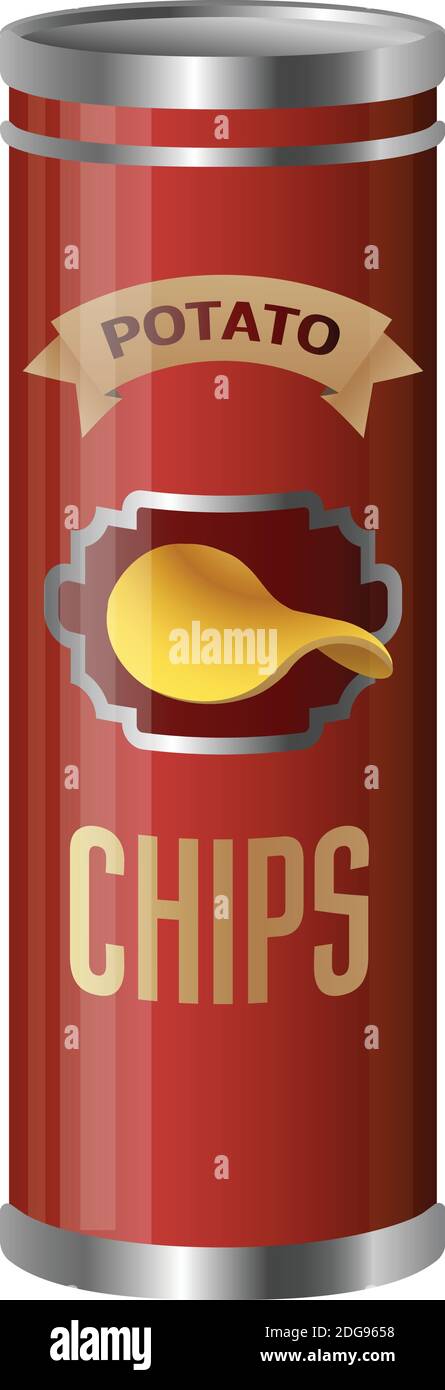 Chips box icon, cartoon style Stock Vector Image & Art - Alamy