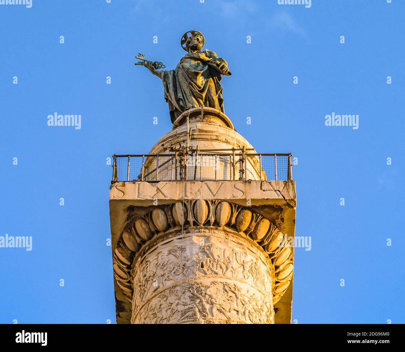 Trajan Column, Rome, Italy Stock Photo - Alamy