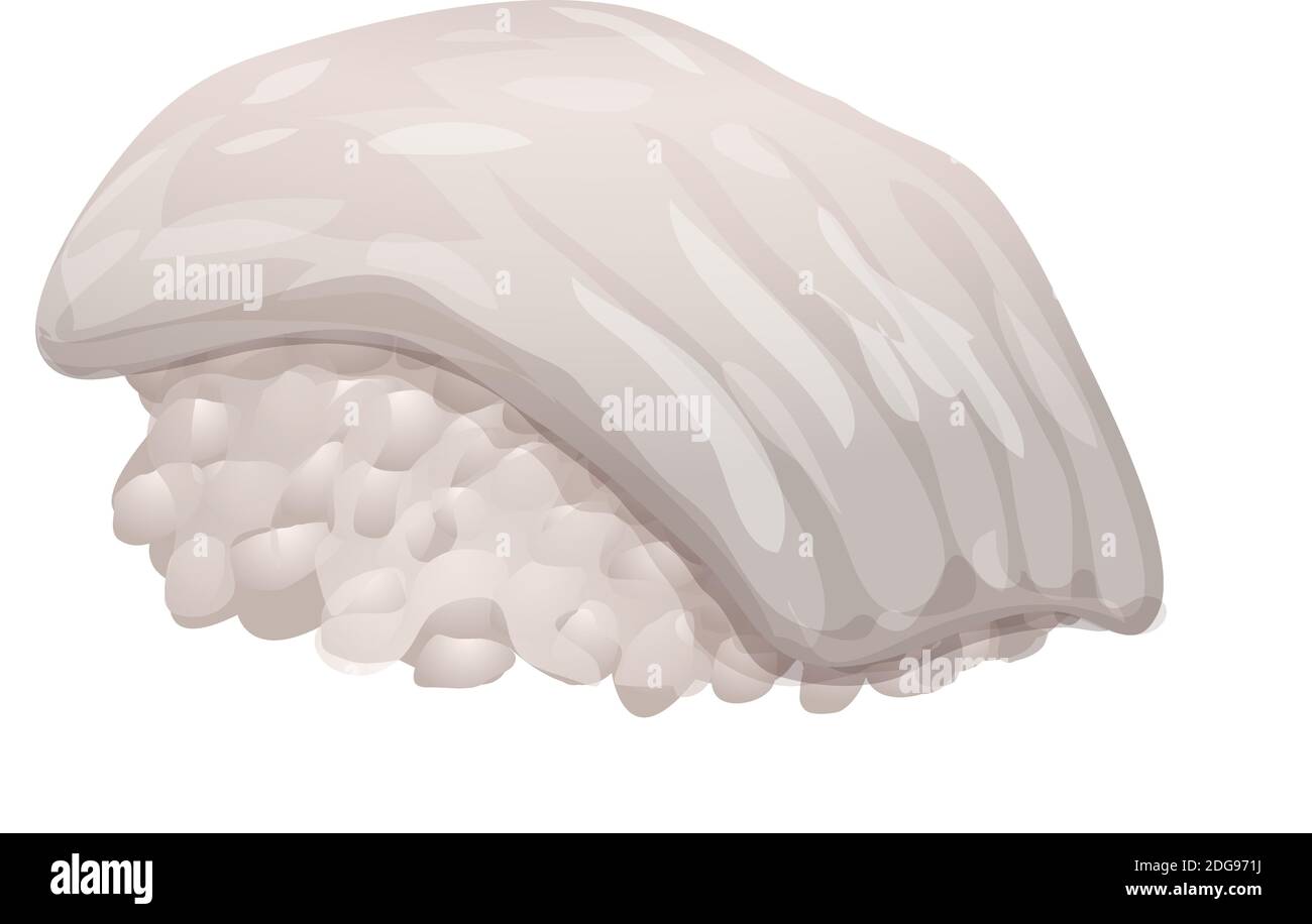 Slice sushi roll icon, cartoon style Stock Vector Image & Art - Alamy