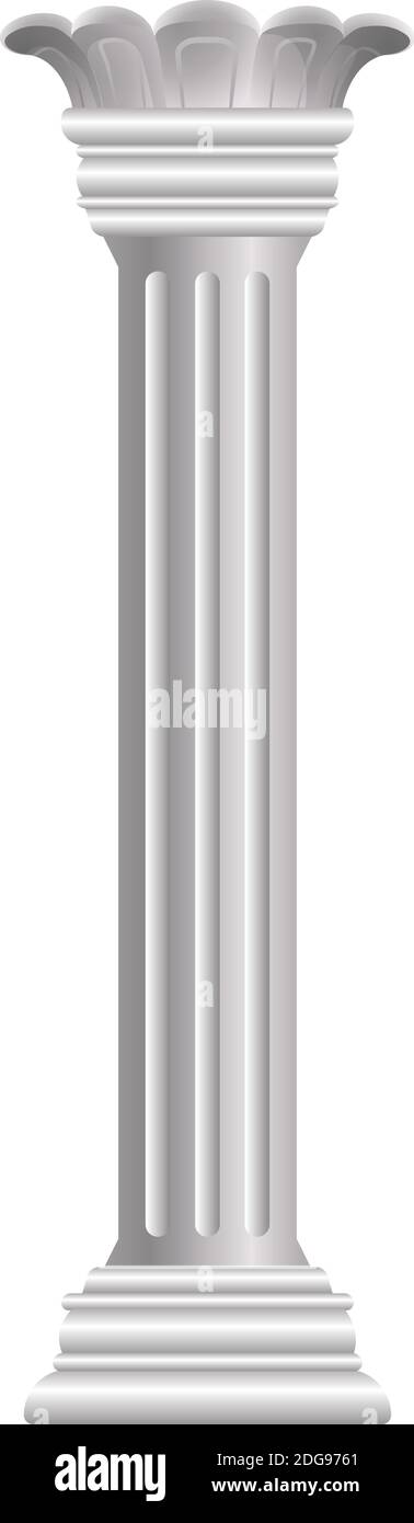 Pillar building icon, cartoon style Stock Vector Image & Art - Alamy