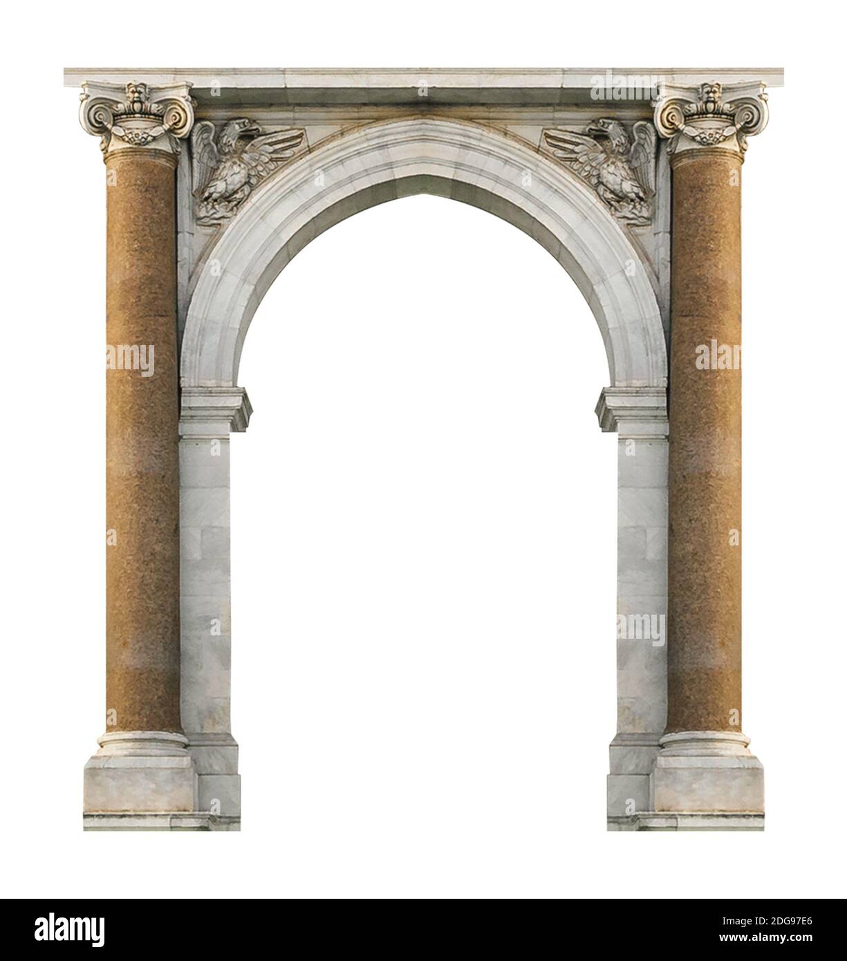 Renaissance style arch door Cut Out Stock Images & Pictures - Alamy