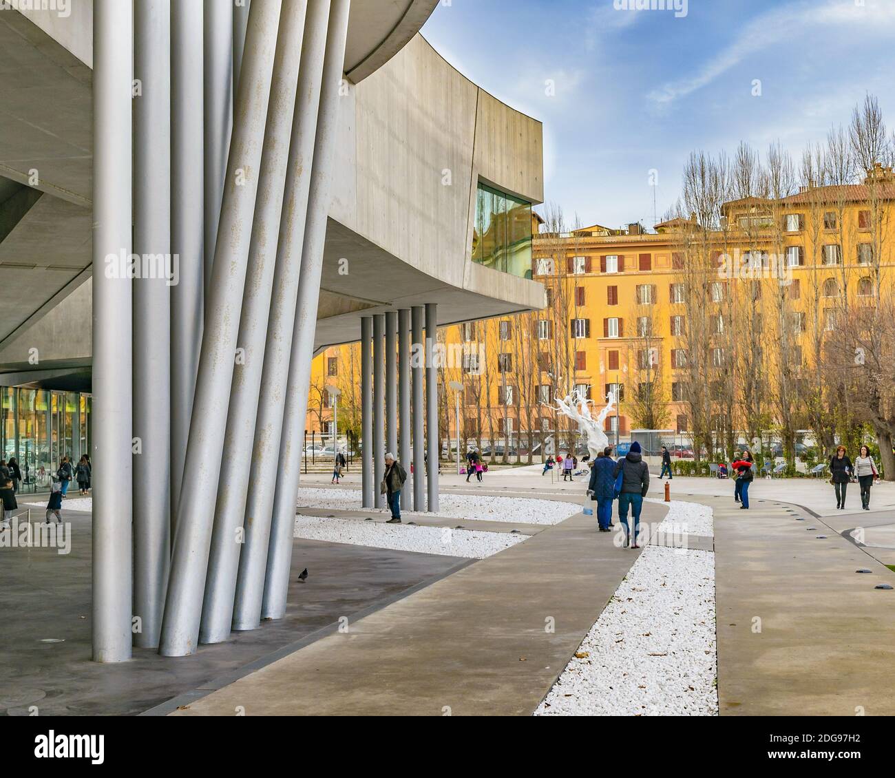 Maxxi museum rome hi-res stock photography and images - Alamy
