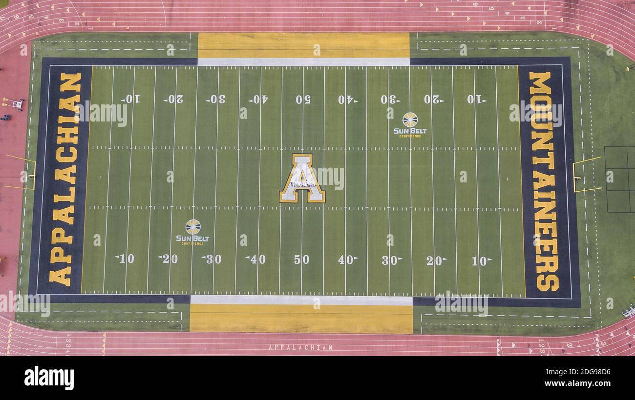 Aerial view high school football stadium hi-res stock photography and ...