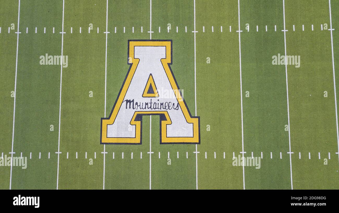 Aerial View Of Kidd Brewer Stadium On The Grounds Of Appalachian State ...