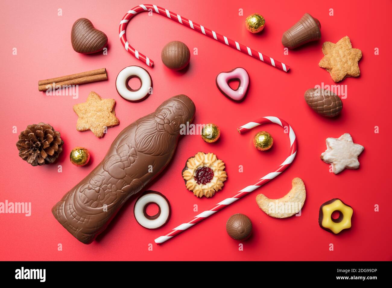 Delicious festive Christmas chocolate and sweets for the holiday period ...