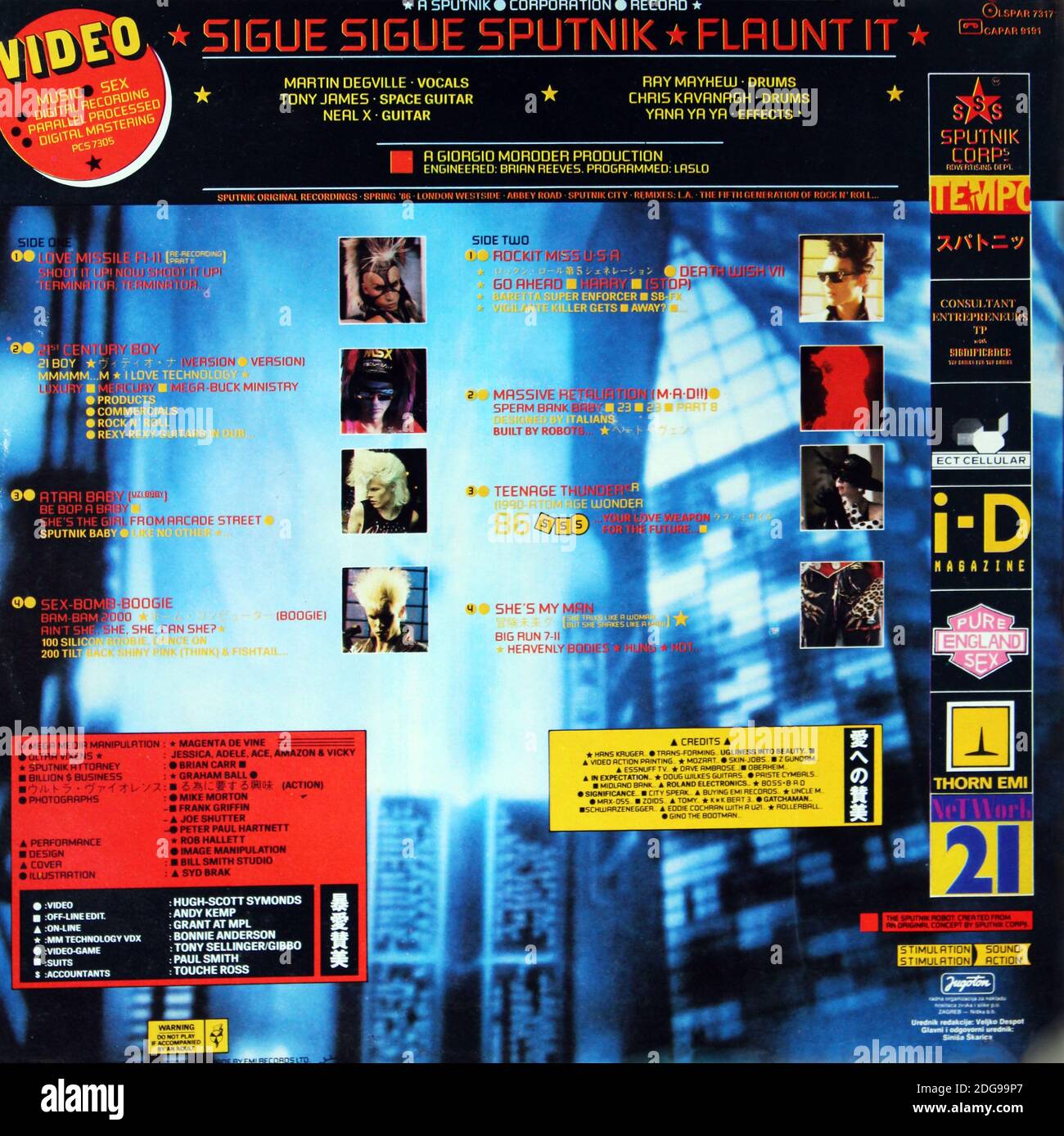 Sigue sigue sputnik hi-res stock photography and images - Alamy