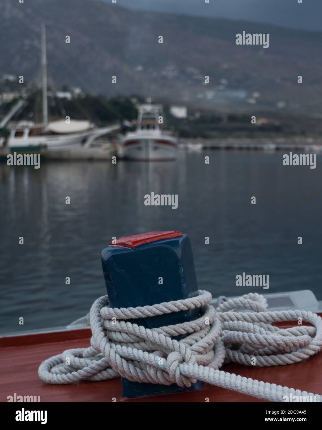 Karystos City, Evoia, Greece Stock Photo - Alamy