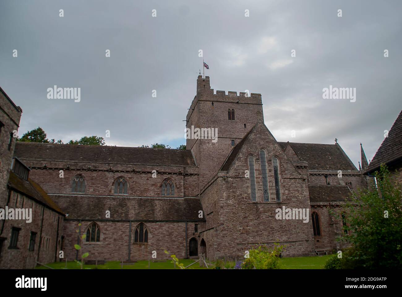 Brecon Cathedral (Cathedral Church of St John the Evangelist) in Brecon ...