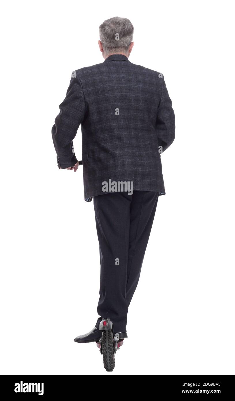 Mobility scooter rear view Cut Out Stock Images & Pictures - Alamy