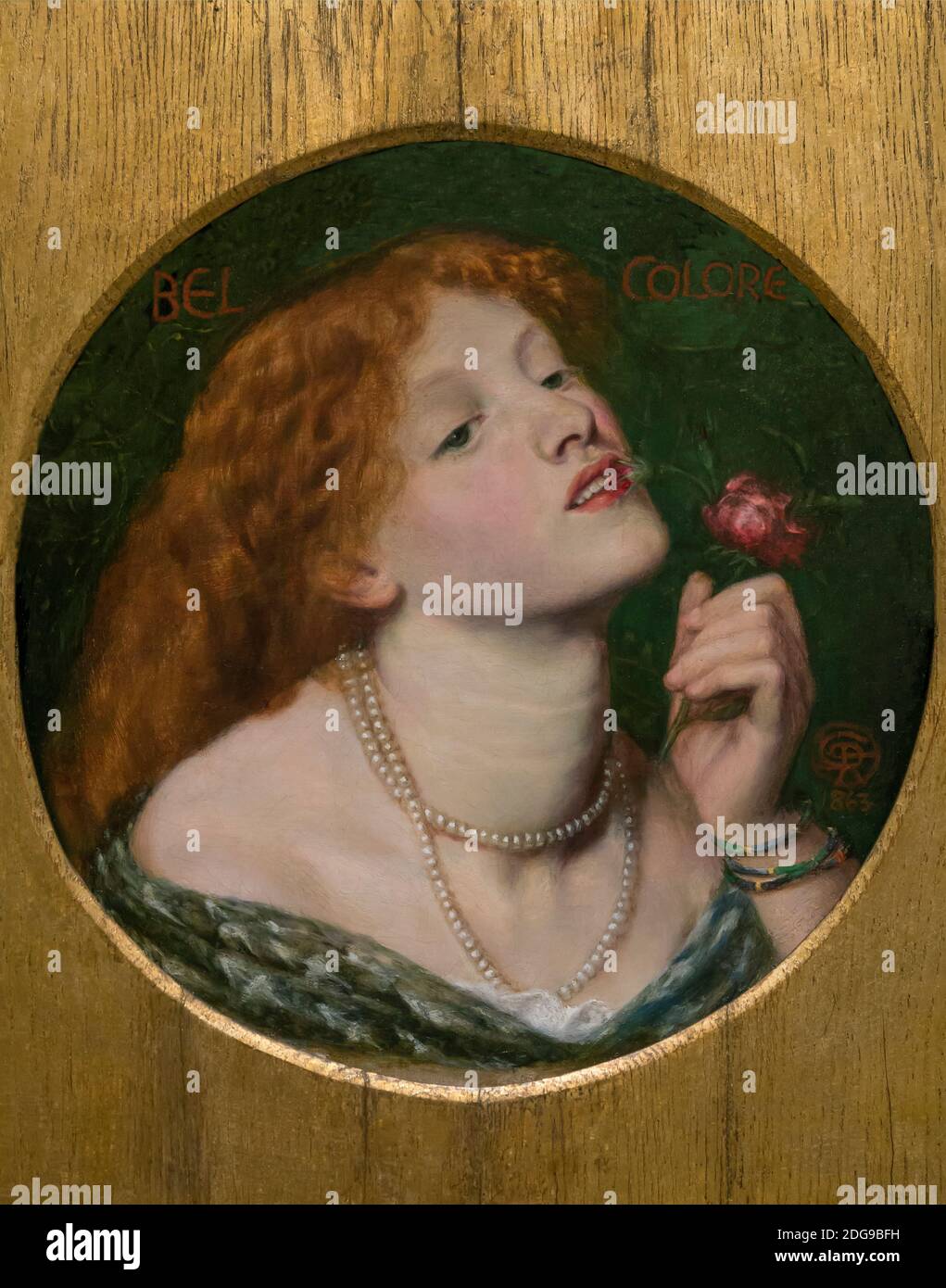 Belcolore, Dante Gabriel Rossetti, 1863, Museum of Fine Arts, Boston ...