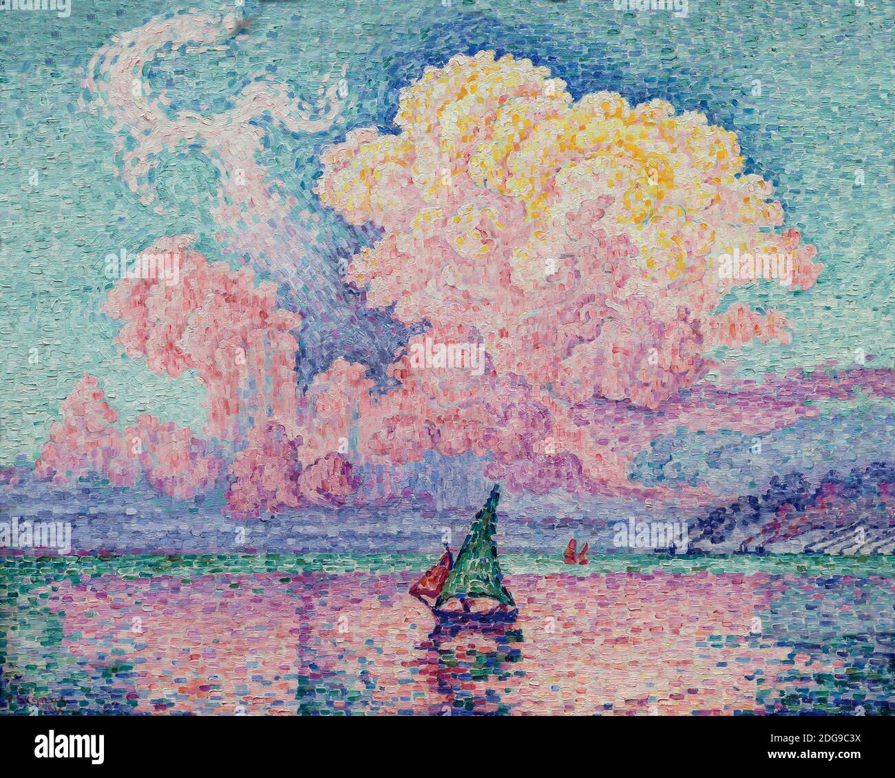 Antibes, The Pink Cloud, Paul Signac, 1916 Stock Photo - Alamy