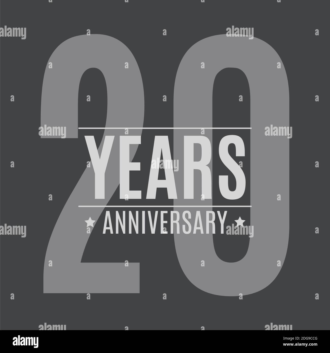 20 Years Of Service Logo
