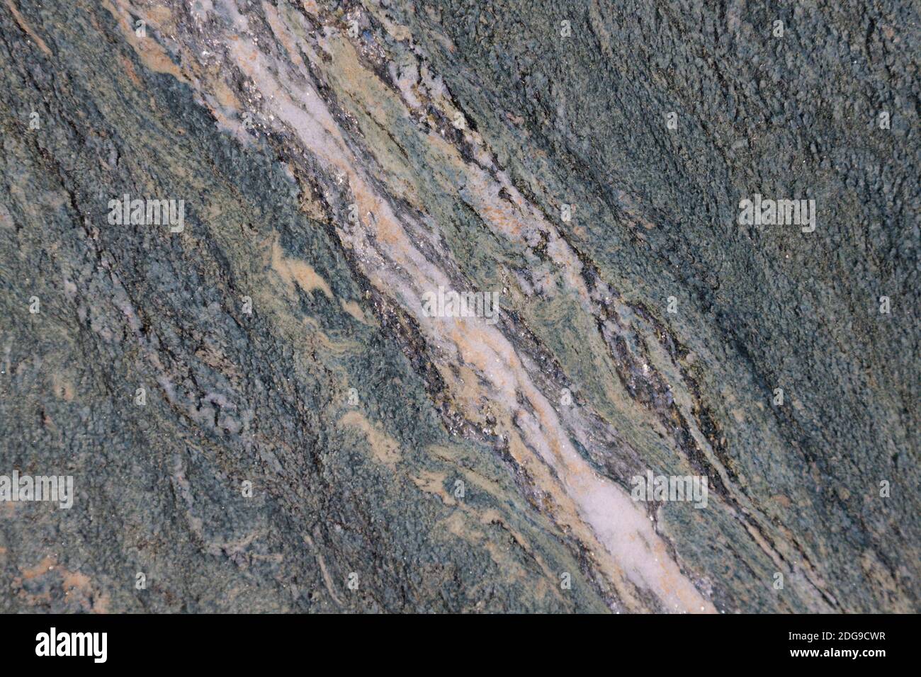 Greenschist, metamorphic rock Stock Photo - Alamy
