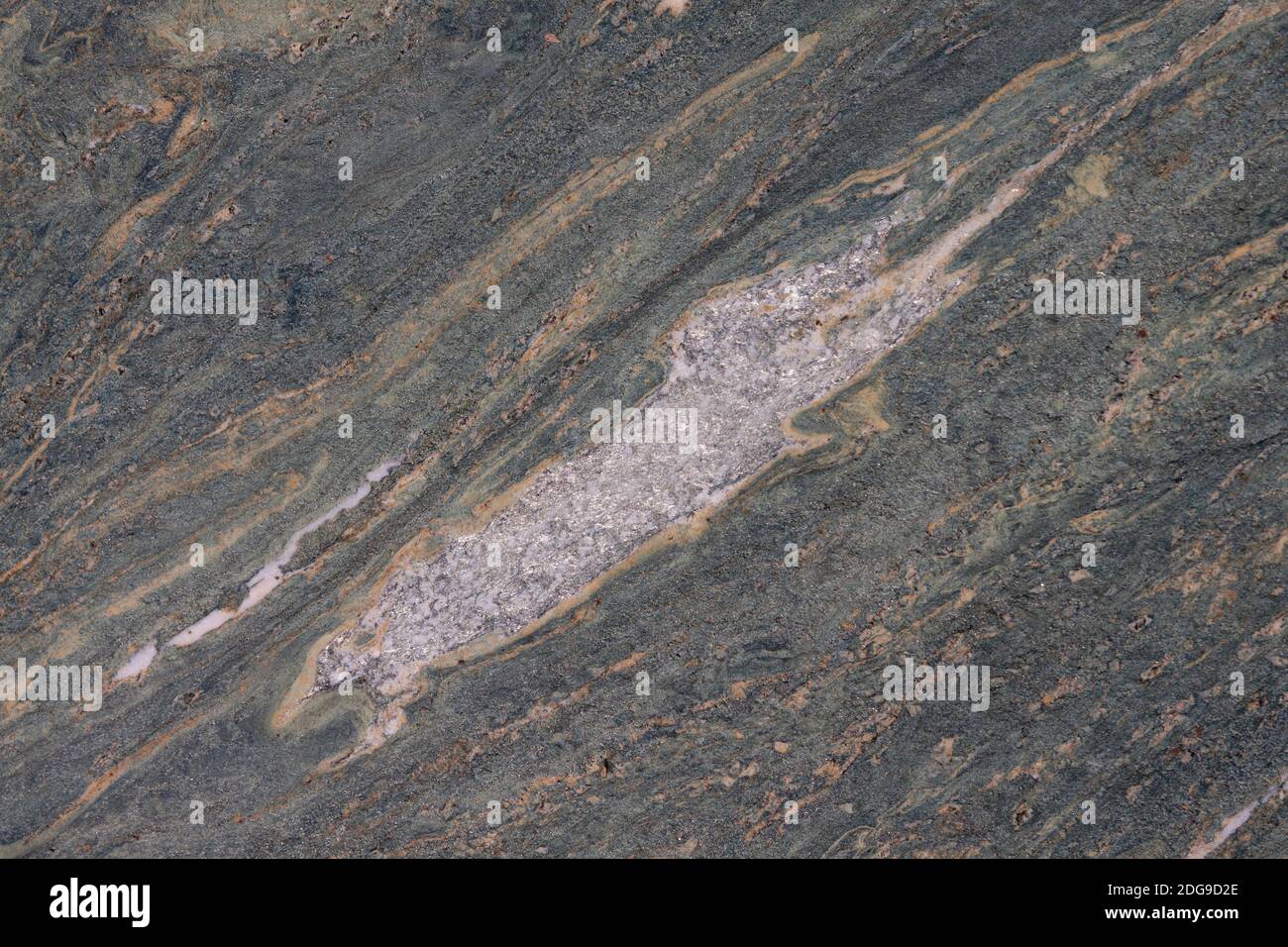 Greenschist, metamorphic rock Stock Photo - Alamy