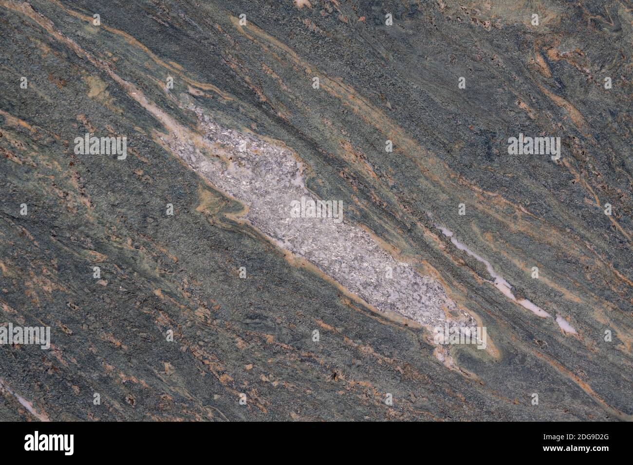 Greenschist, metamorphic rock Stock Photo - Alamy
