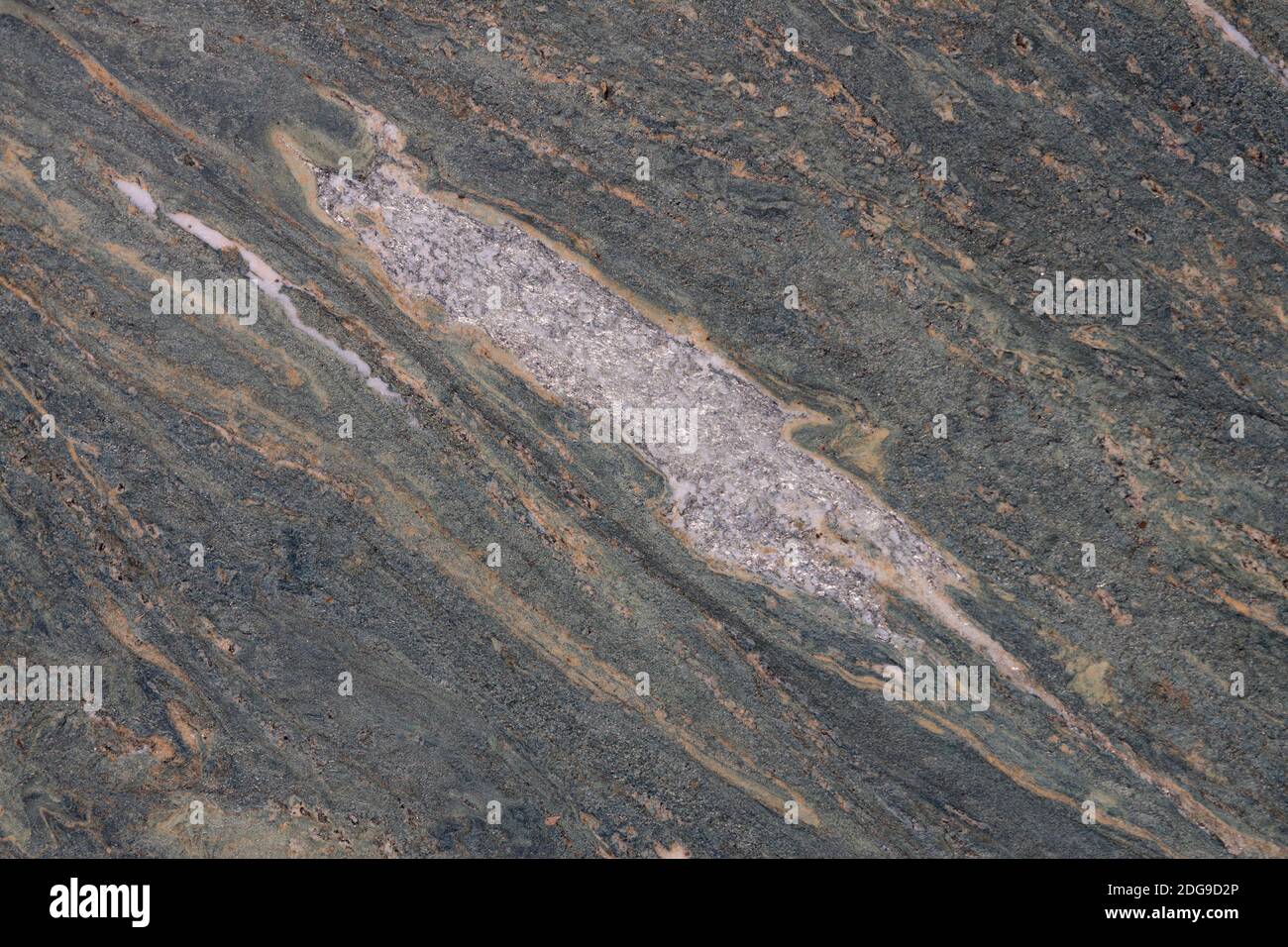 Greenschist, metamorphic rock Stock Photo - Alamy