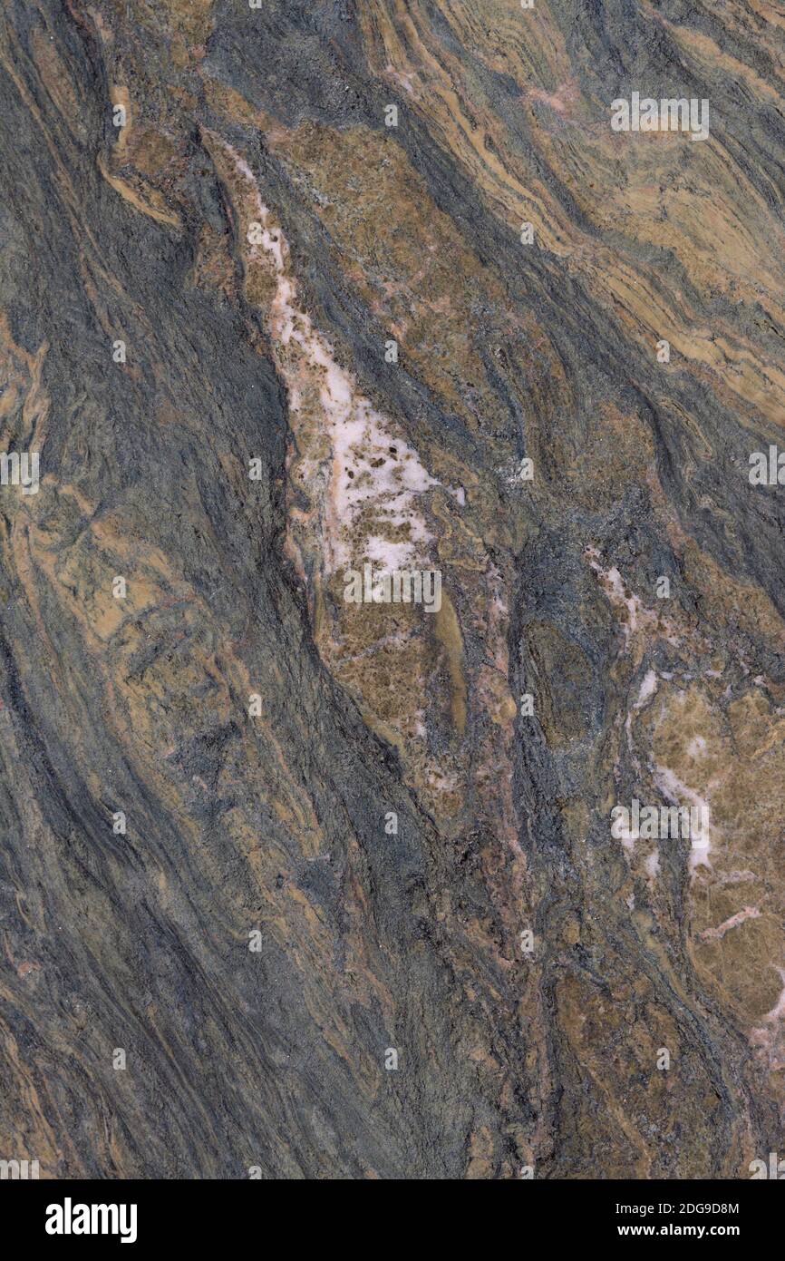Greenschist, metamorphic rock Stock Photo - Alamy