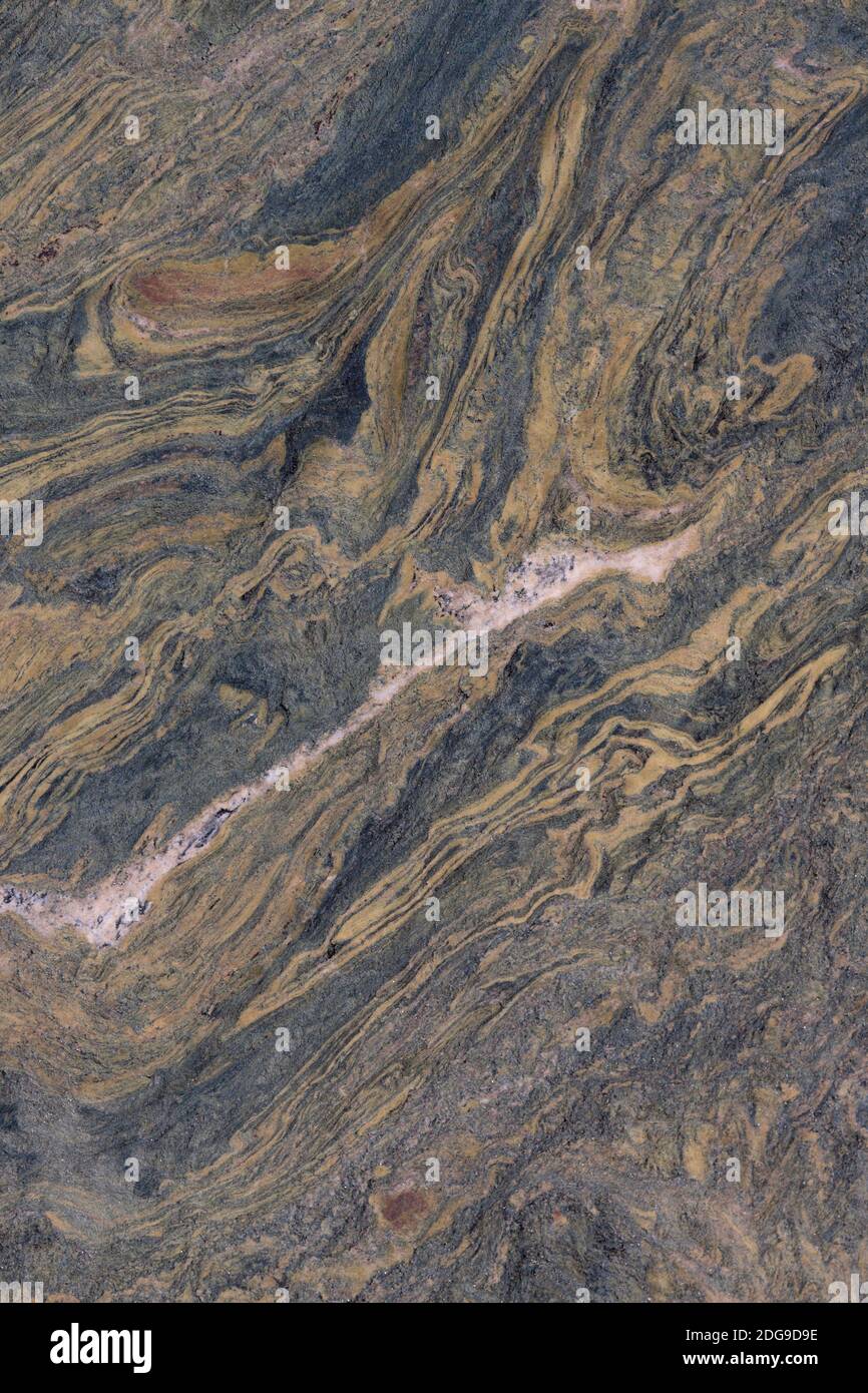 Greenschist, metamorphic rock Stock Photo - Alamy