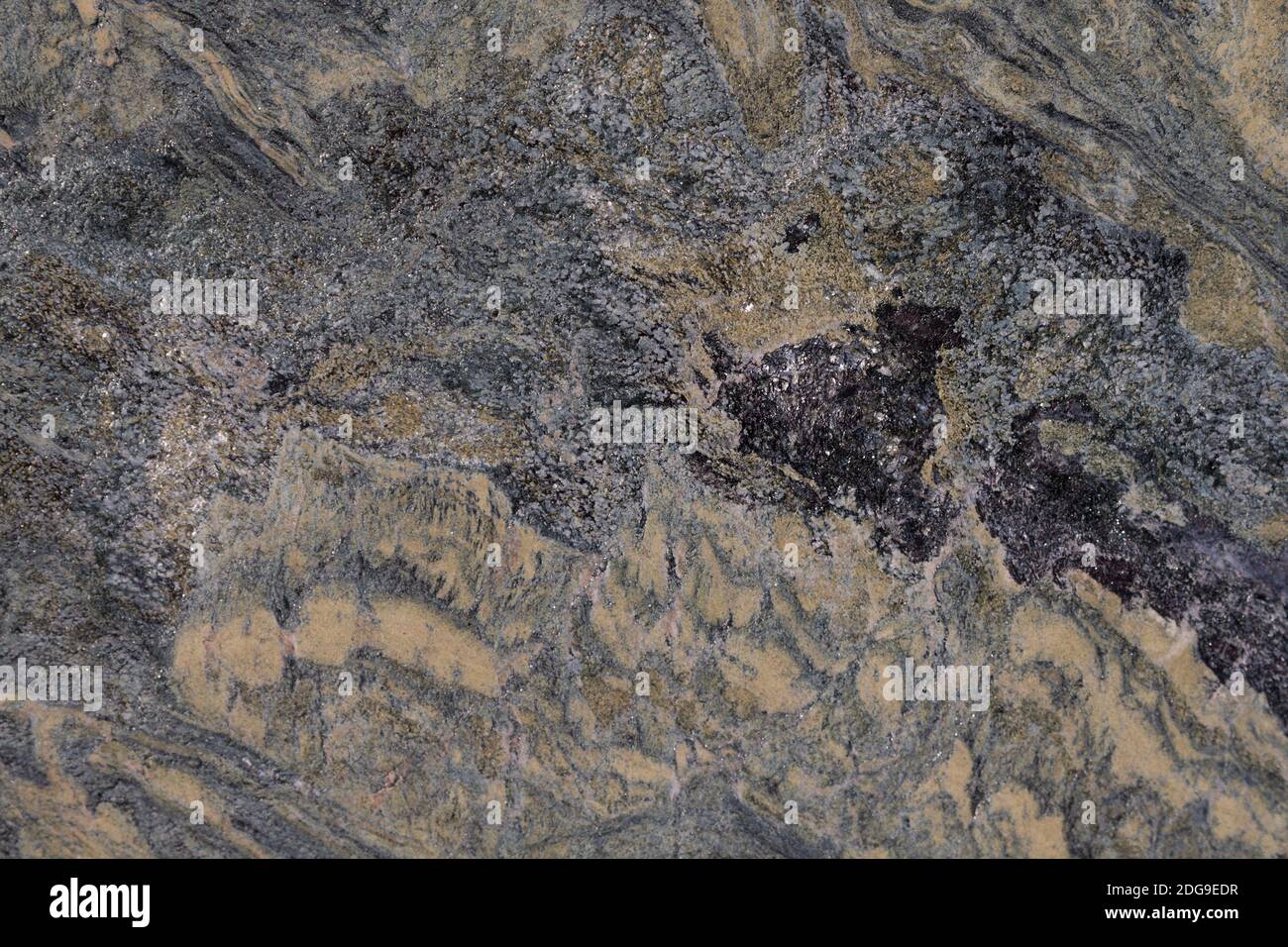 Greenschist, metamorphic rock Stock Photo - Alamy