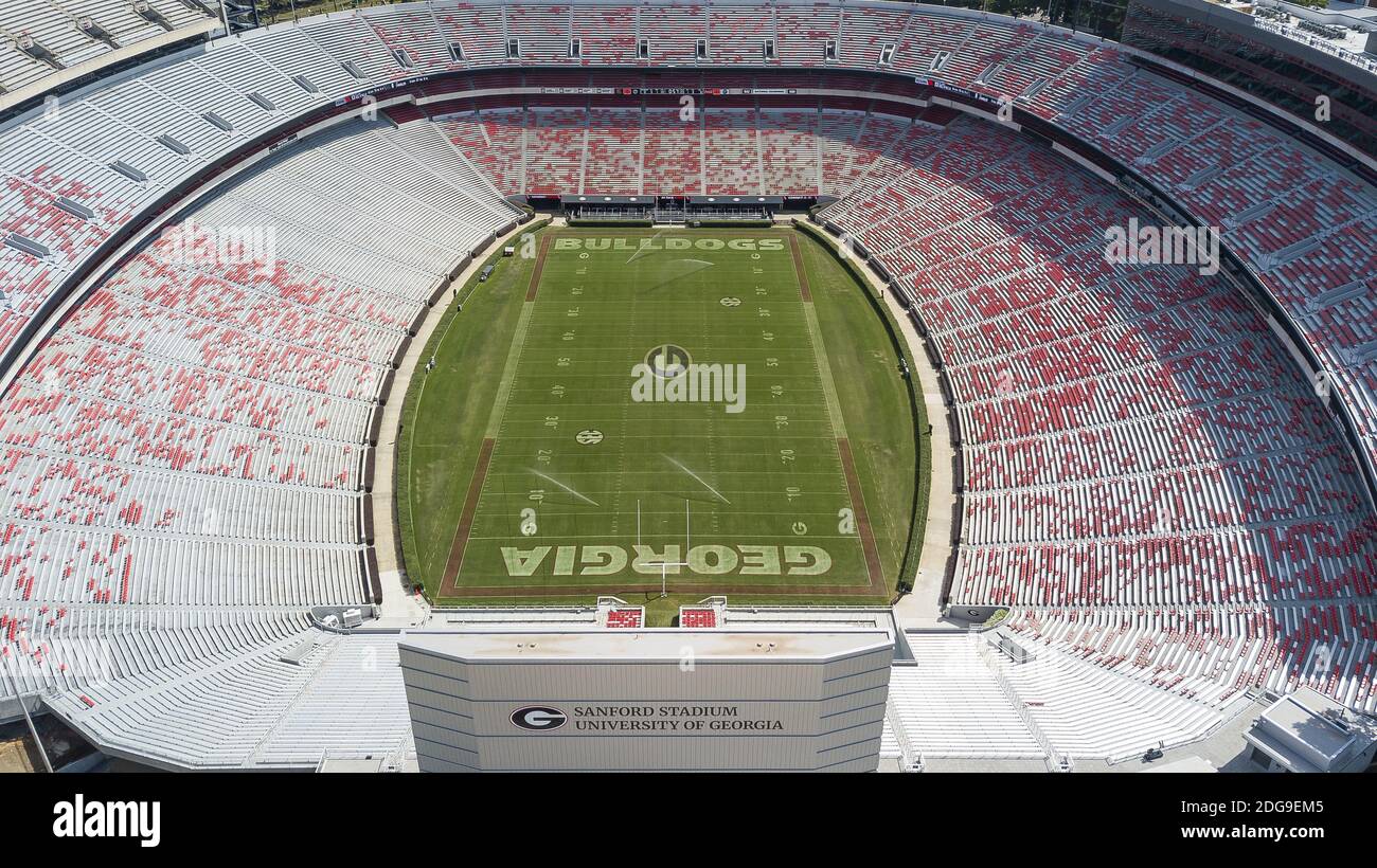 Uga Football Stadium High Resolution Stock Photography and Images - Alamy