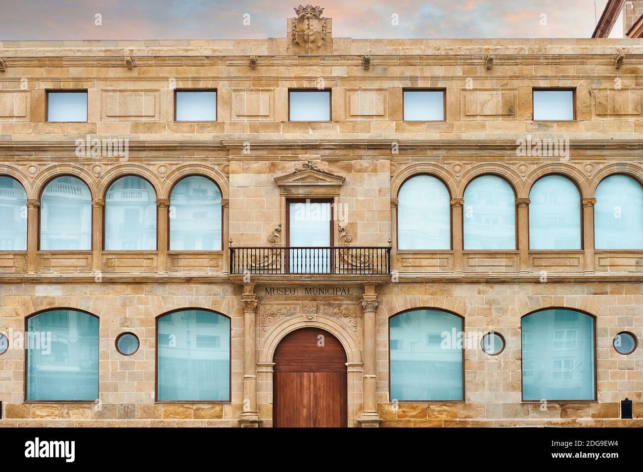 San Telmo Museum In Zuloaga Square, San Sebastian, Basque Country ...