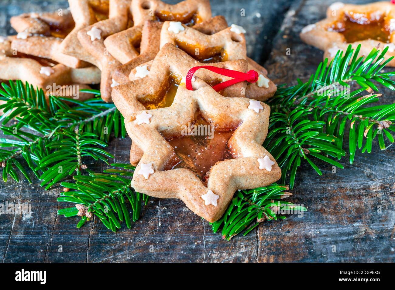 Stained glass window biscuits hi-res stock photography and images - Alamy