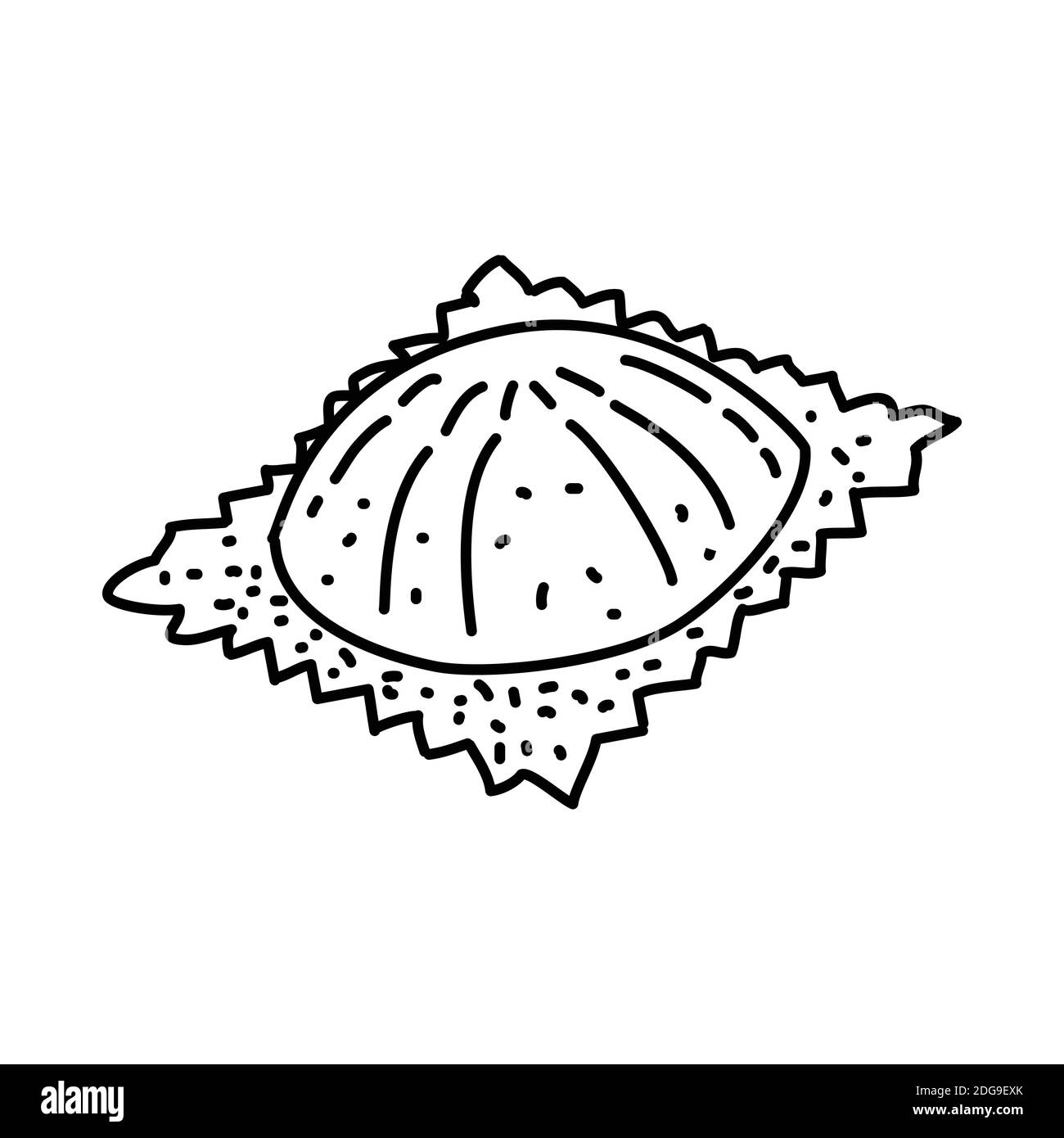 Ravioli cuisine icon outline Stock Vector Images - Alamy