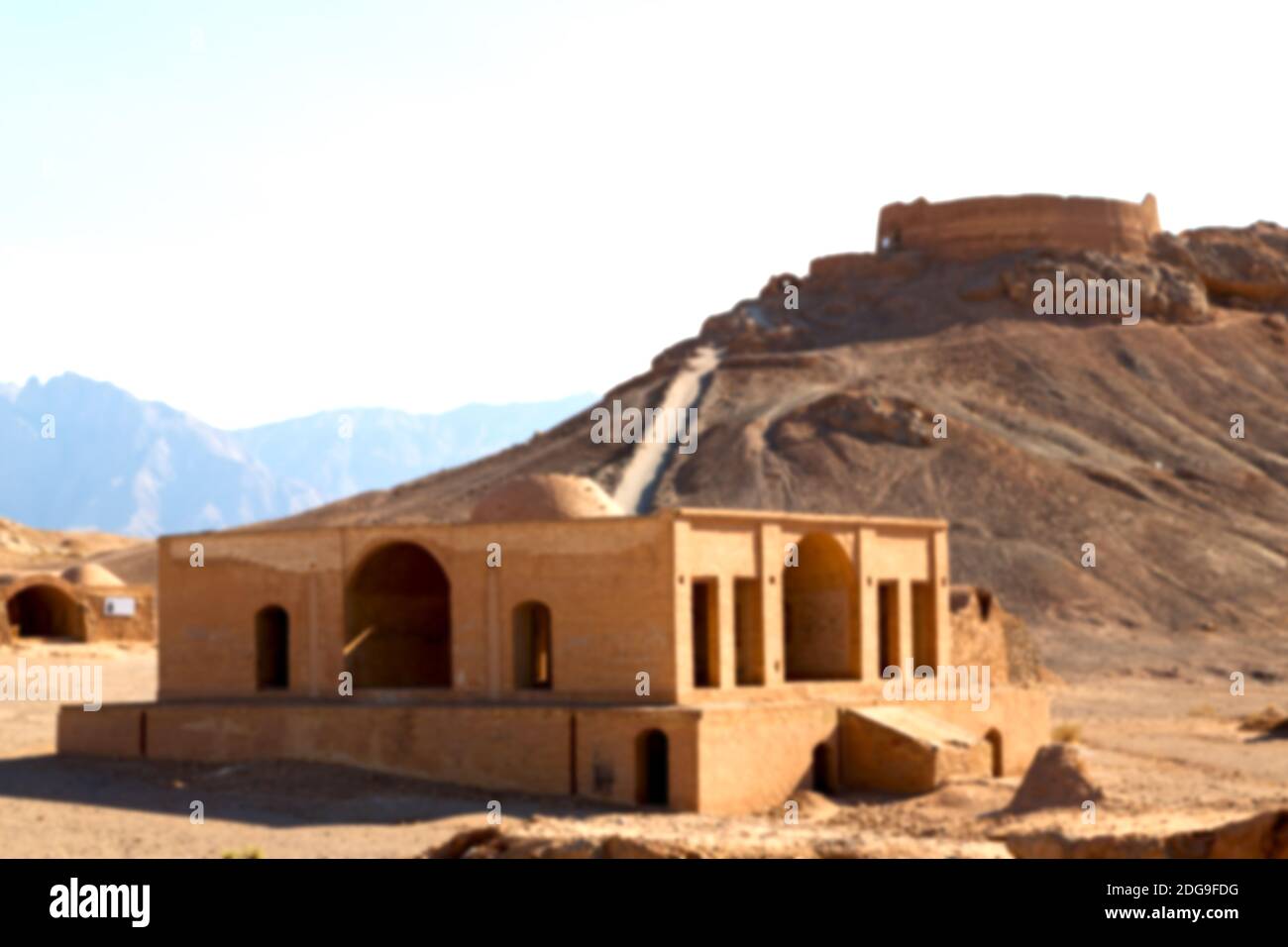 In iran the antique temple Stock Photo - Alamy