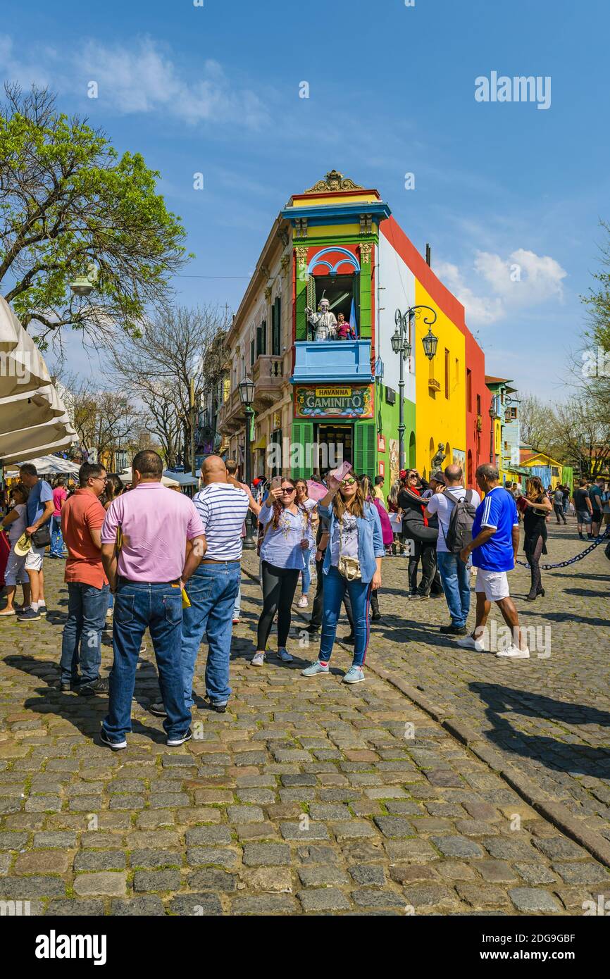 La Boca Neighborhood, Argentina Stock Photo - Alamy