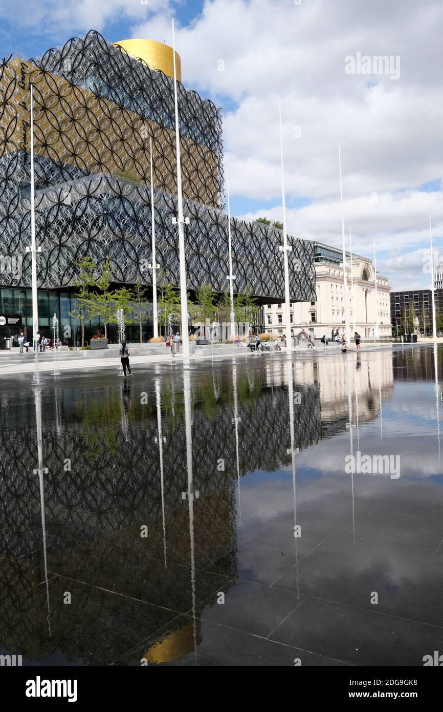 New Birmingham Library Centenary Square Birmingham City Centre ...