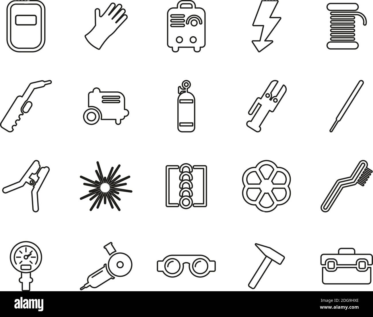 Tig welder Stock Vector Images - Alamy