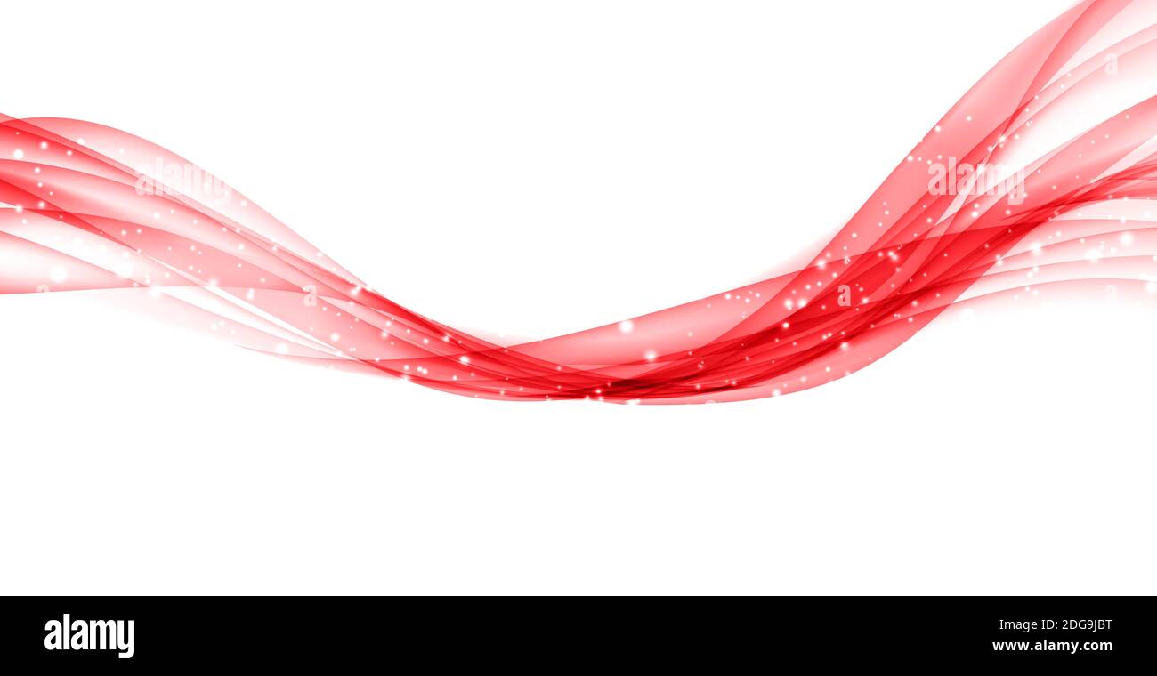 Abstract red wave on hi-res stock photography and images - Alamy