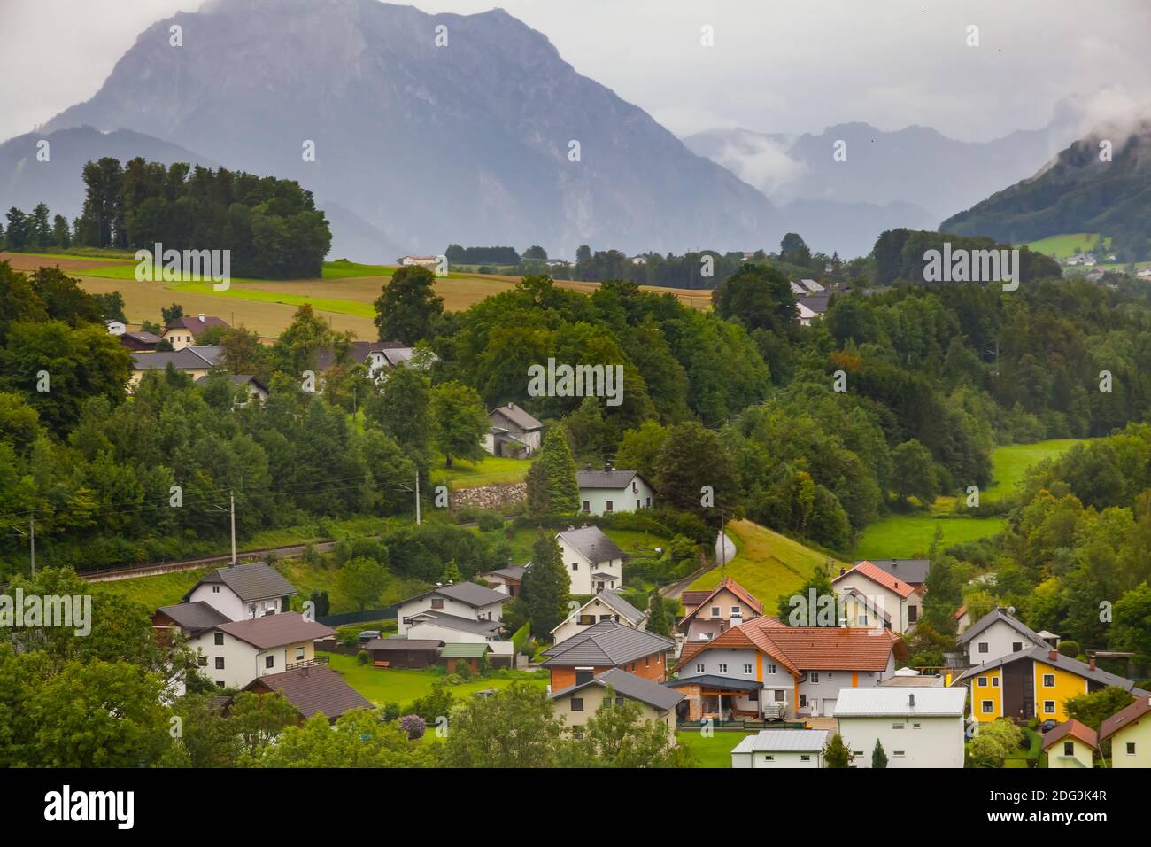 Beautiful view village small hi-res stock photography and images - Alamy