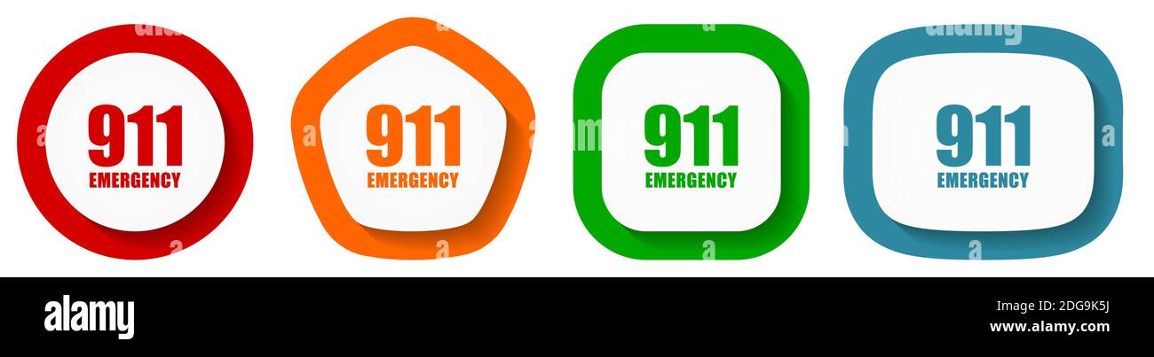 911 emergency logo Stock Vector Images - Alamy