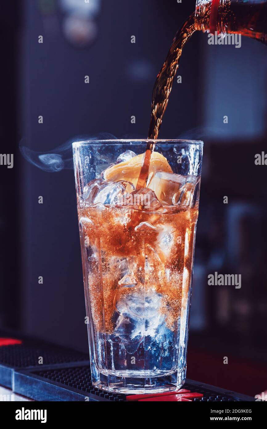 Glass of mix drink hi-res stock photography and images - Alamy