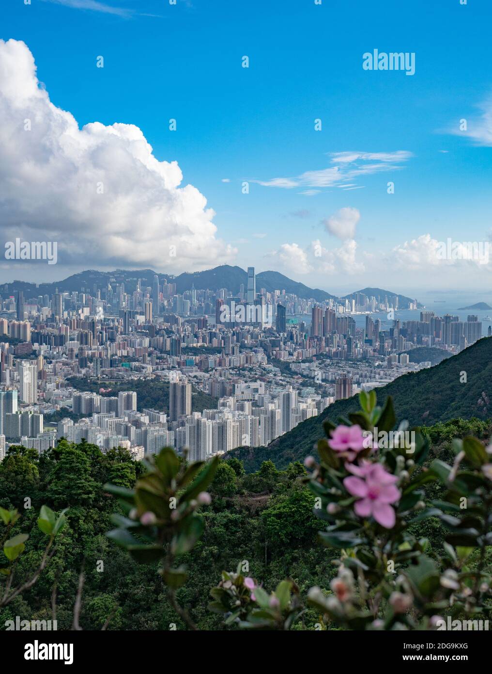 Hong Kong view Stock Photo - Alamy